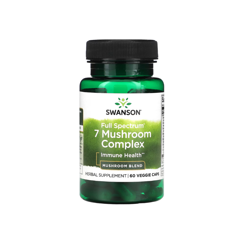 Full Spectrum 7 Mushroom Complex - 60 vcaps – Vitamins & Supplements Europe