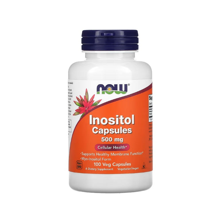 Inositol, 500mg - 100 caps – Vitamins & Supplements Europe